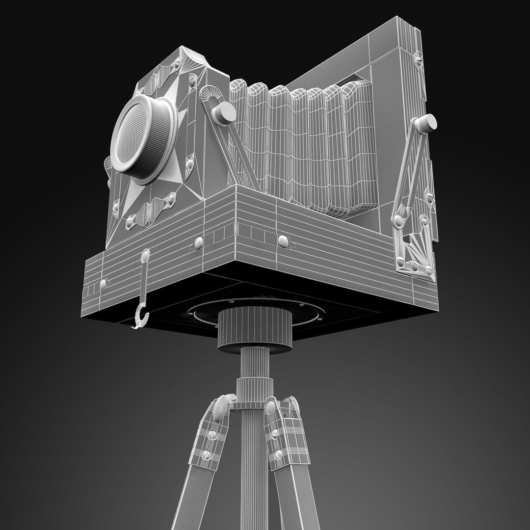 3d Antique Camera V2