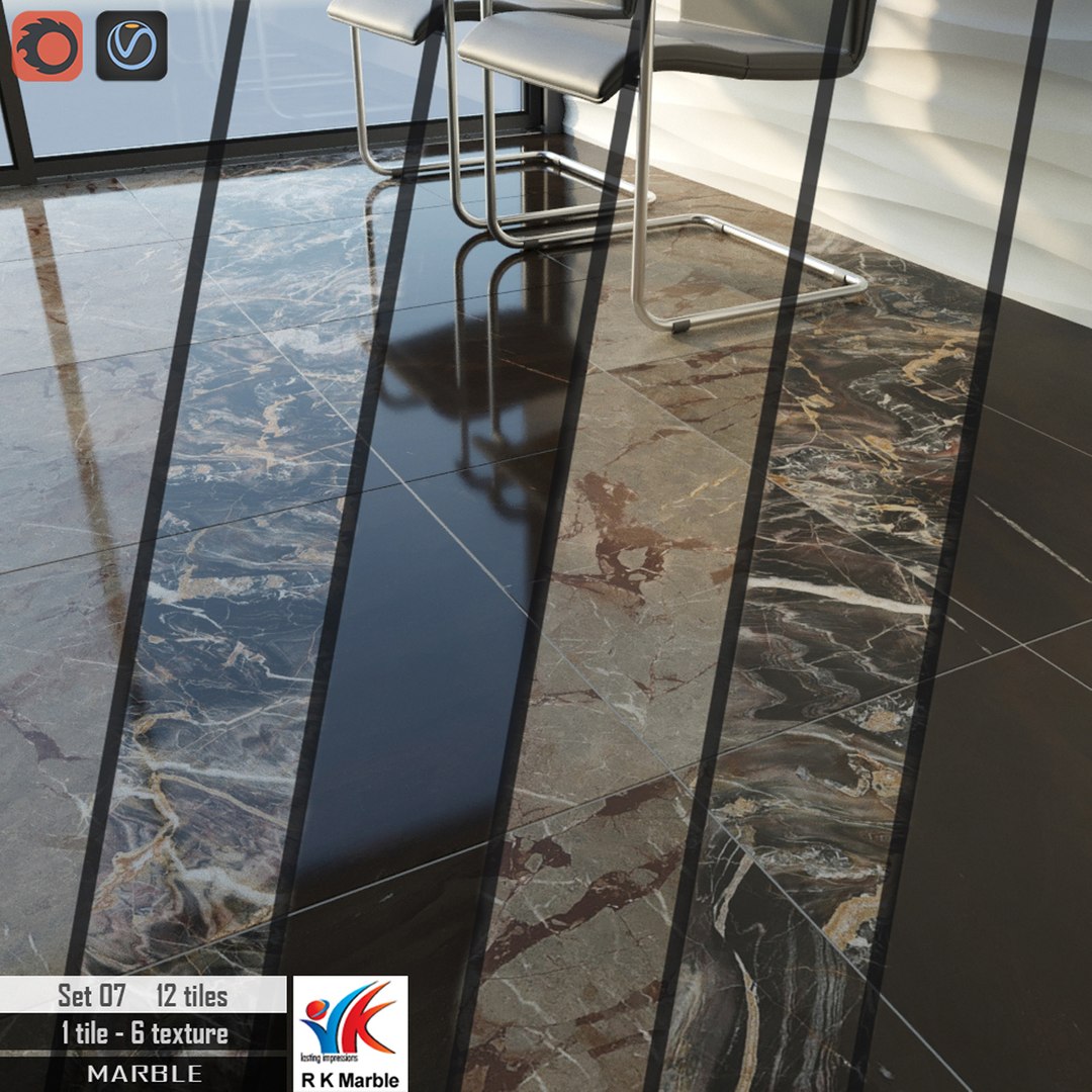 3D Tile R K Marble - TurboSquid 1251834