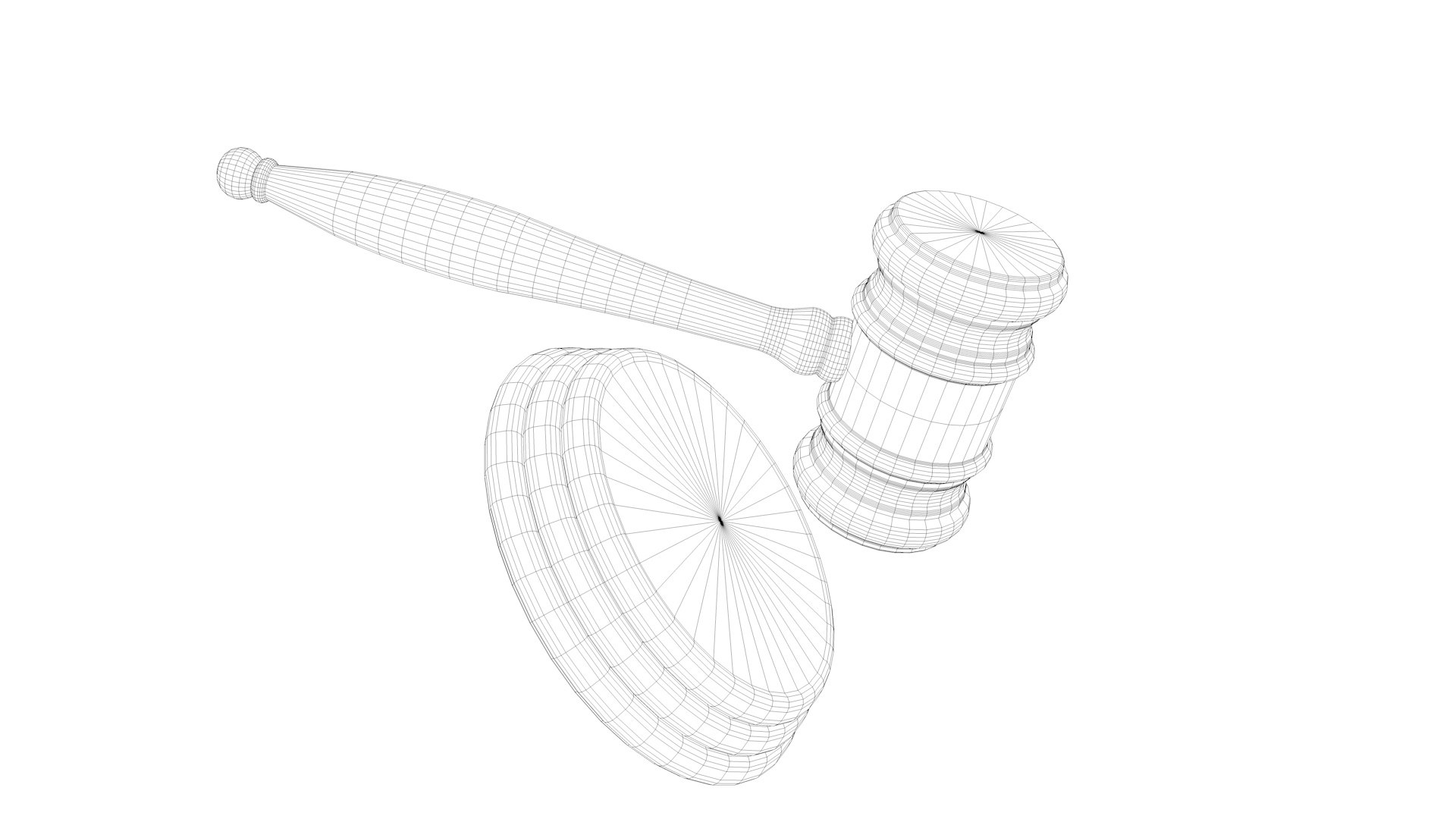 Gavel 3D - TurboSquid 1958613