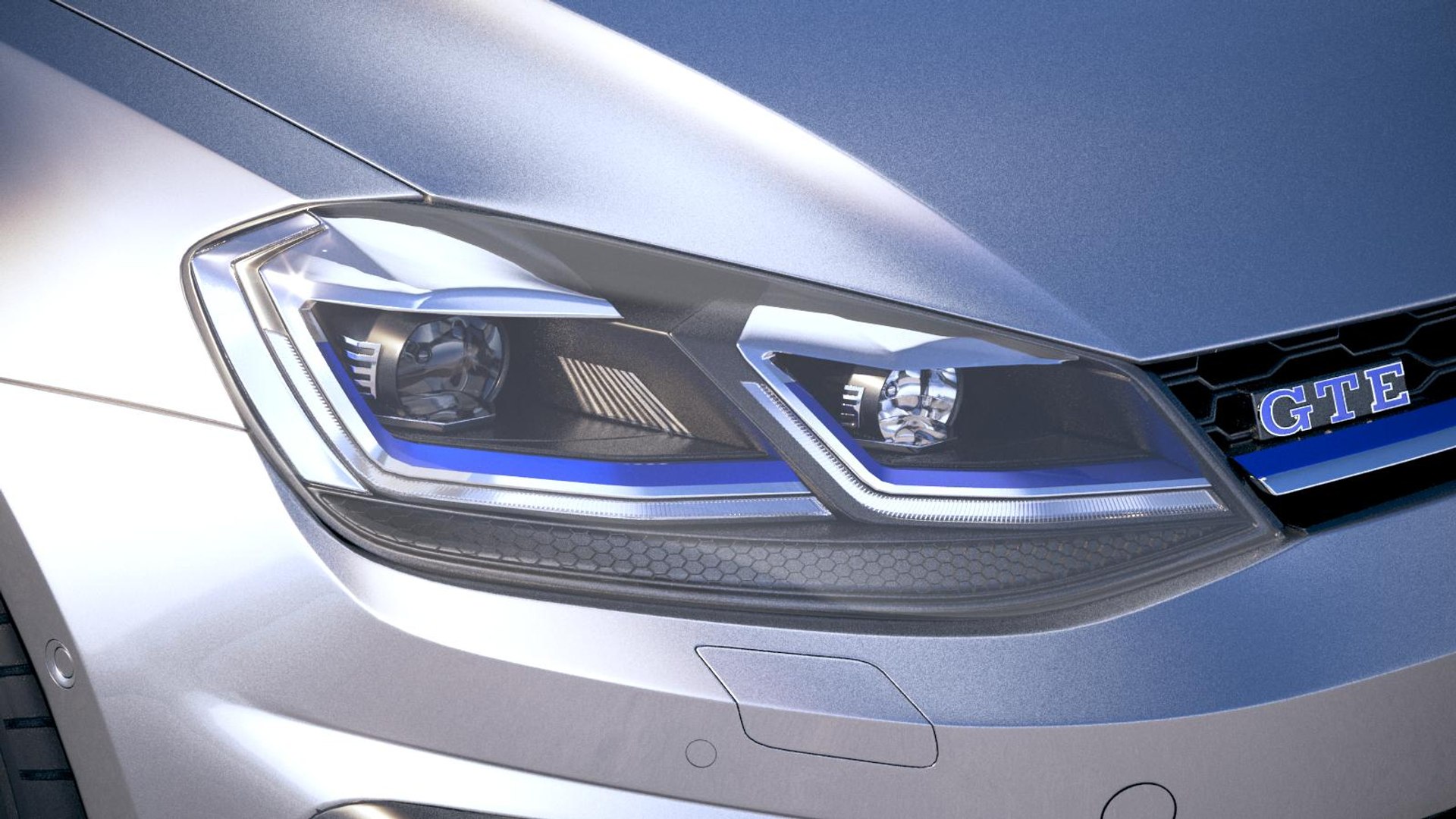 3D Volkswagen Golf Gte Model - TurboSquid 1155559