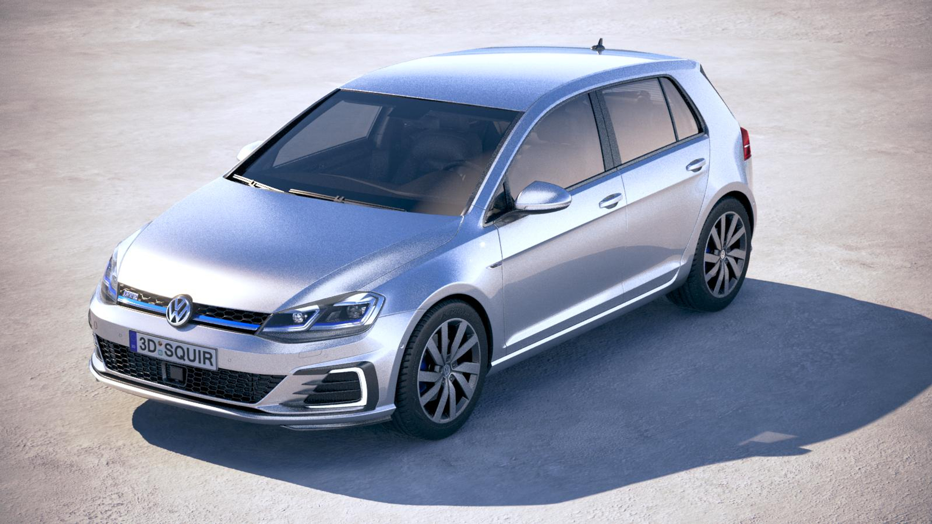 3D Volkswagen Golf Gte Model - TurboSquid 1155559