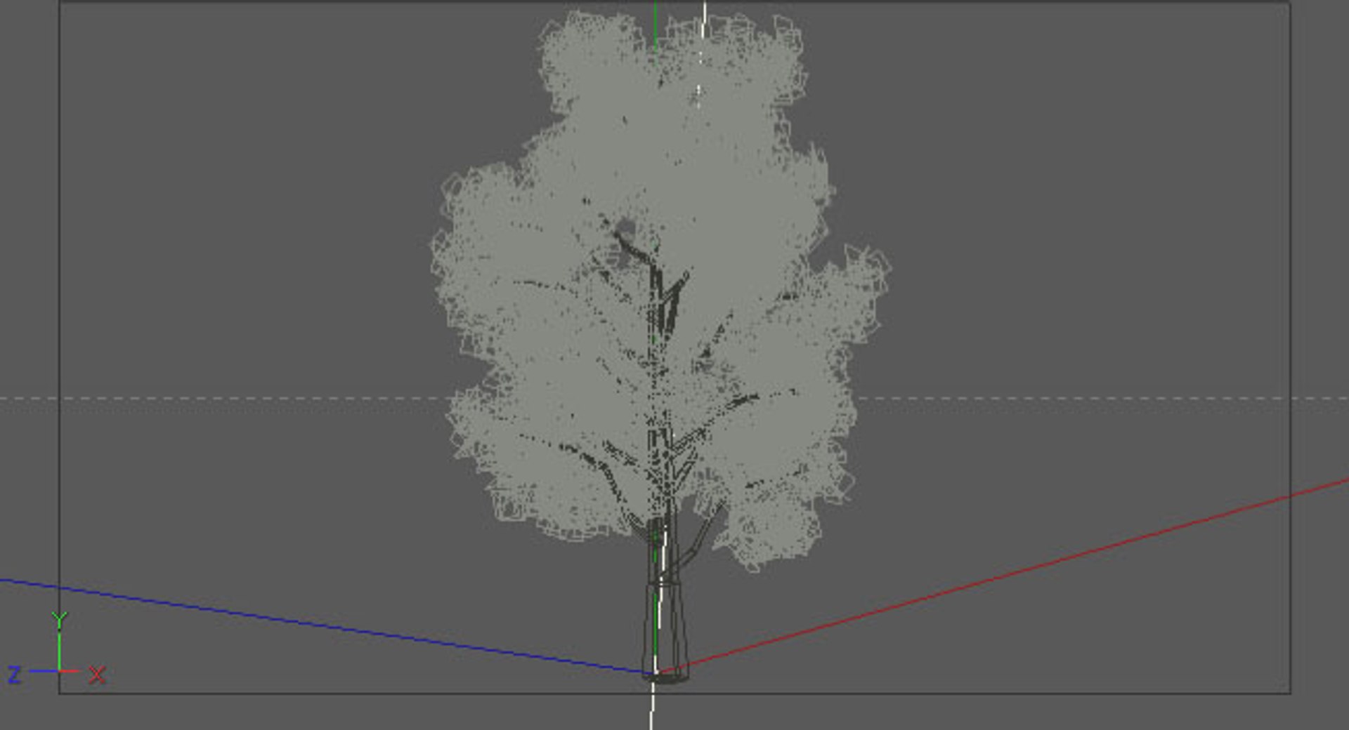 3d model big tree