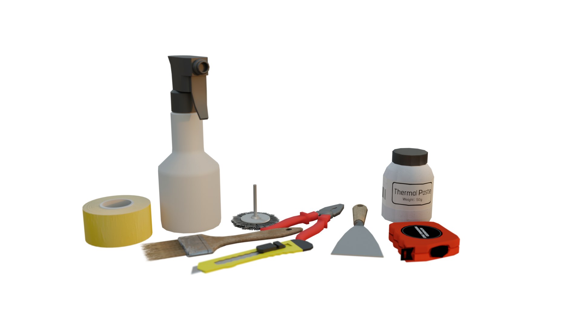 3D Tools Pack V1 Model - TurboSquid 2095175