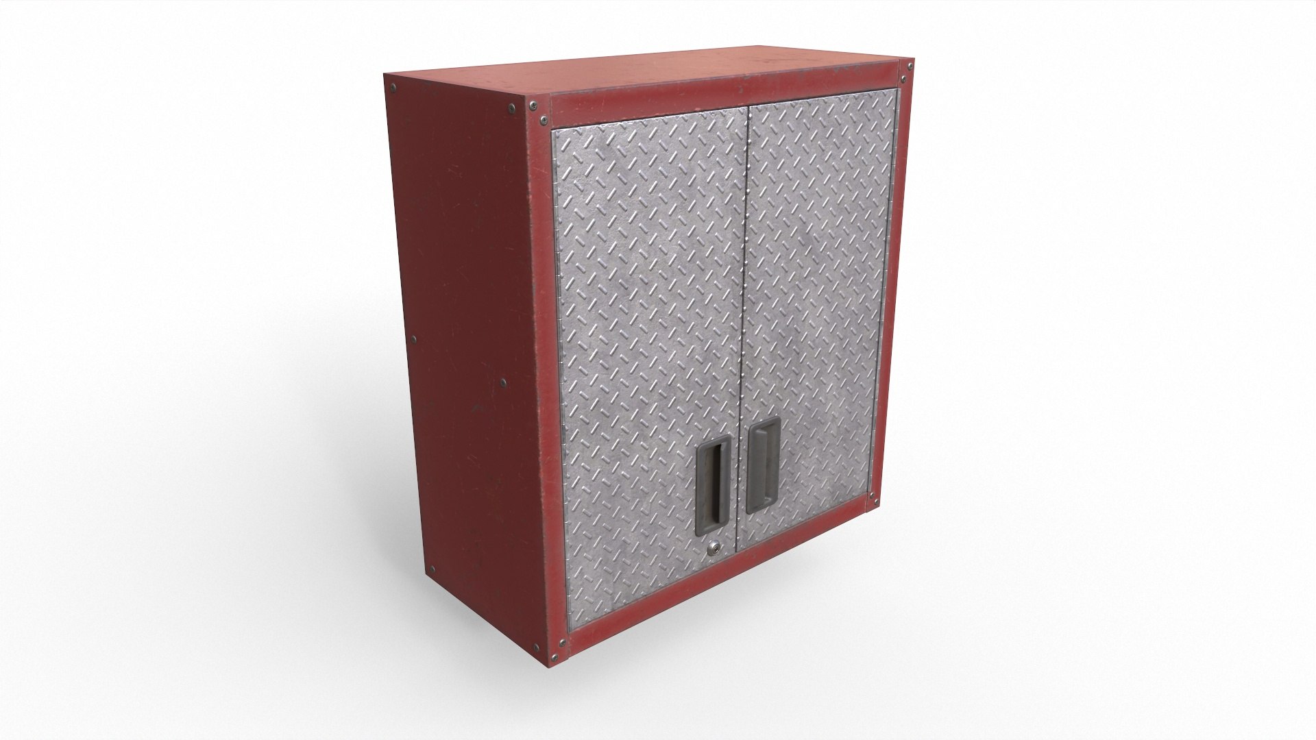 2 Wall Mounted Storage Cabinet 2d Model - TurboSquid 2097944