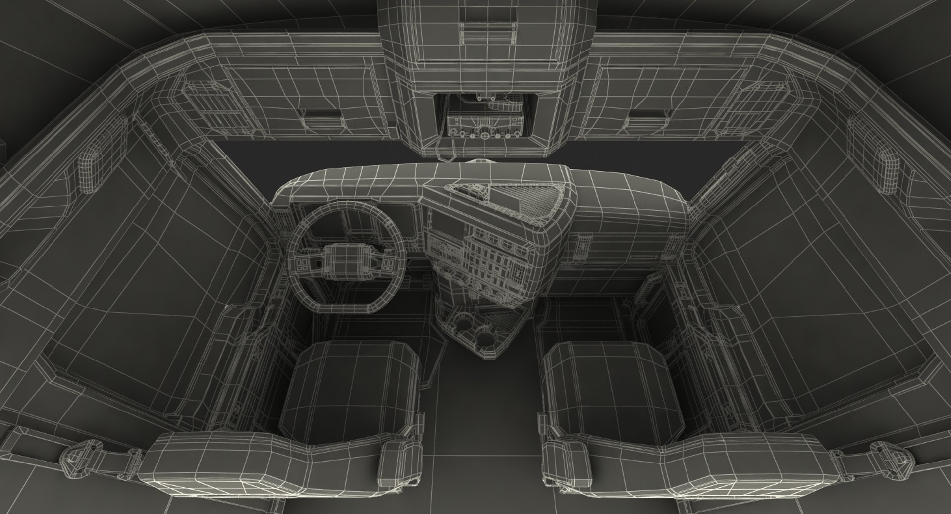 3D mack truck cabin 2 - TurboSquid 1303778