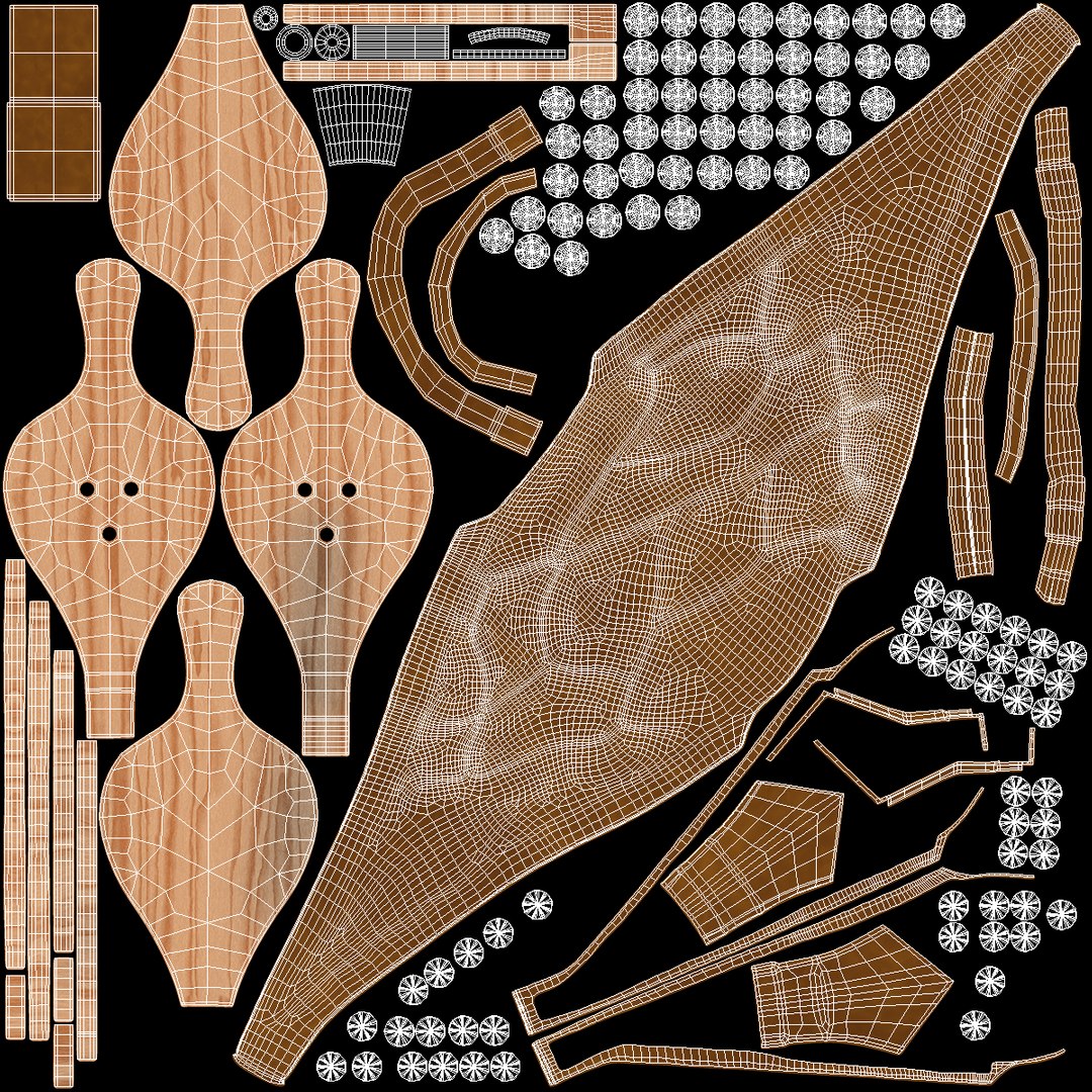 Brown Wood Fireplace Bellows 3D model - TurboSquid 1831197