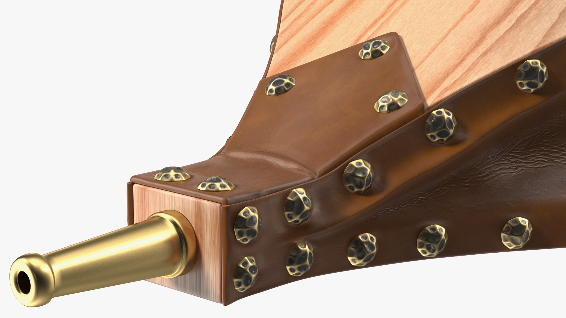 Brown Wood Fireplace Bellows 3D model - TurboSquid 1831197