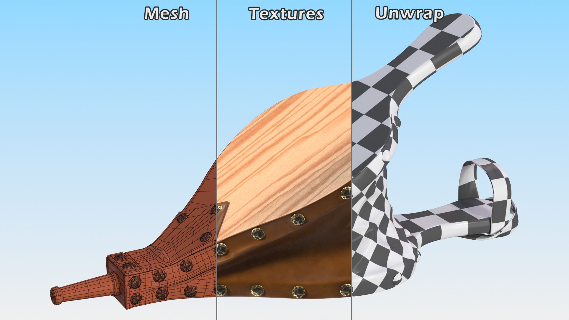 Brown Wood Fireplace Bellows 3D model - TurboSquid 1831197