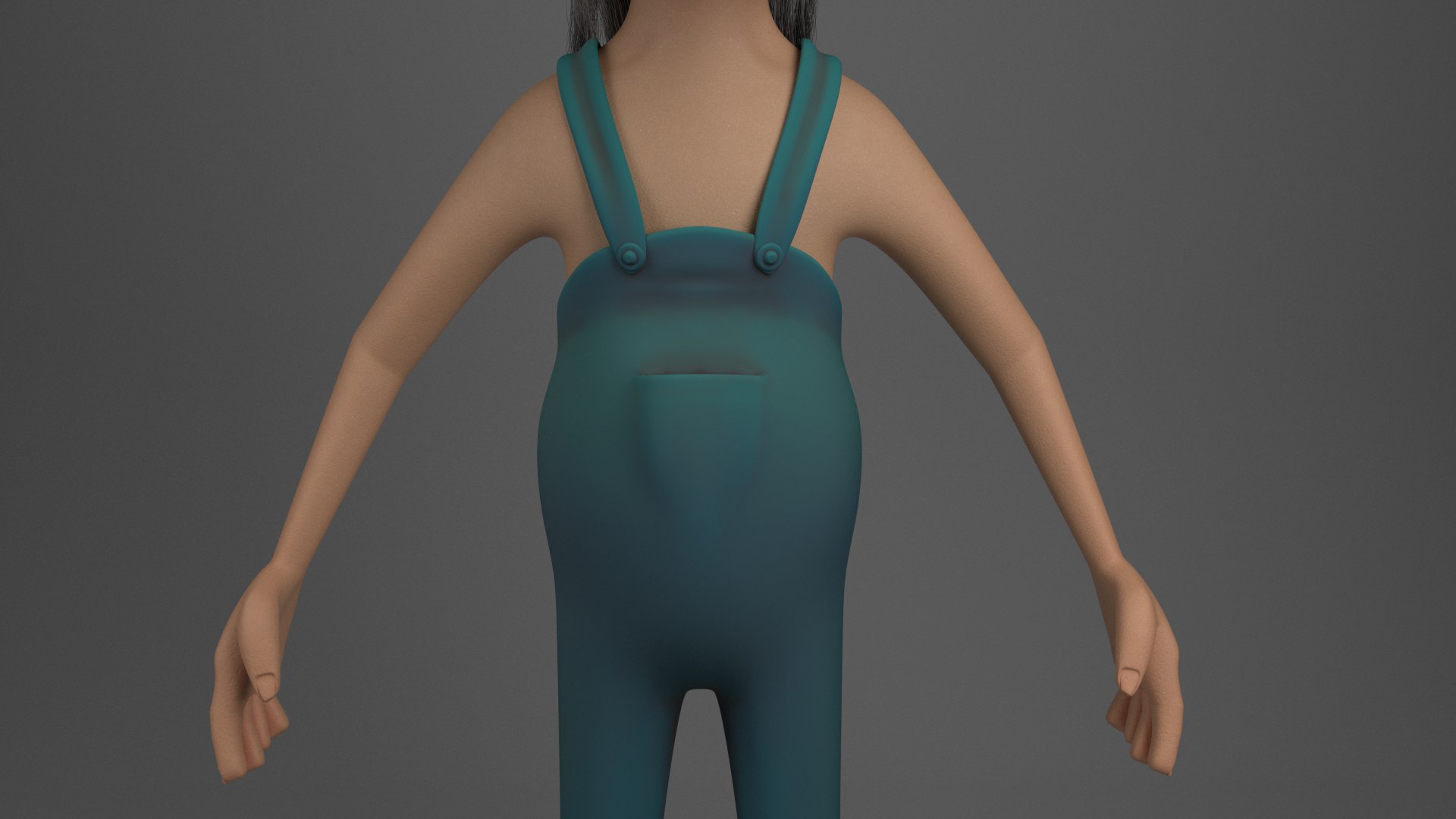 3D Cartoon Redneck - TurboSquid 1315194
