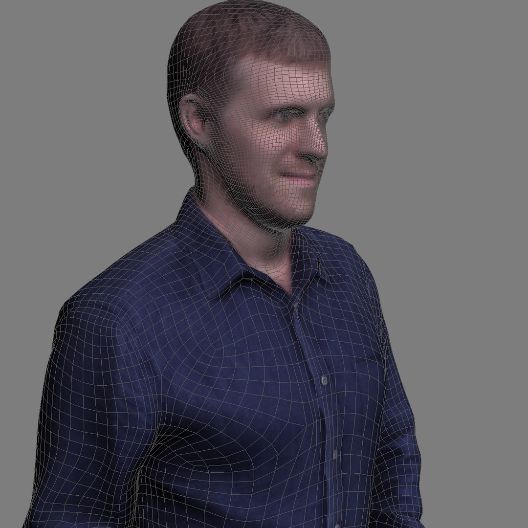 Realistic Human 3d Model