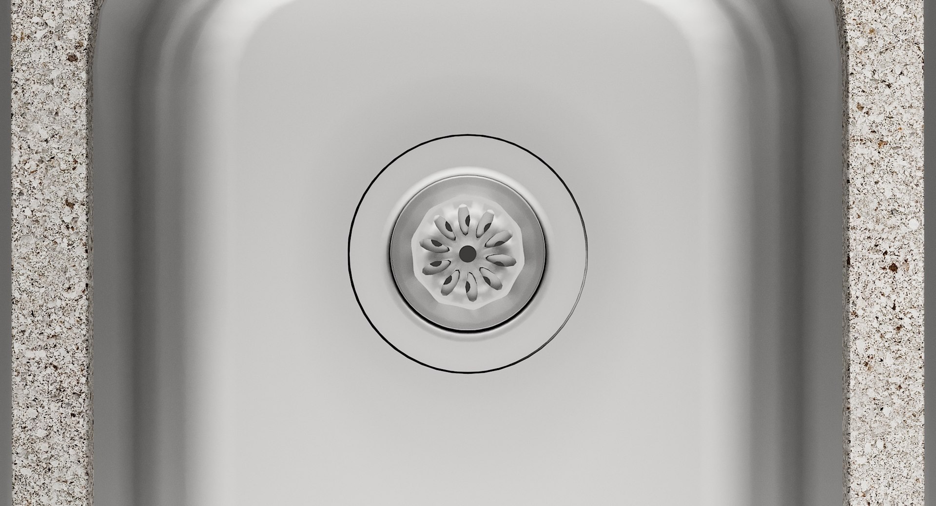 3D Realistic Sink Infinite Mixer - TurboSquid 1436111