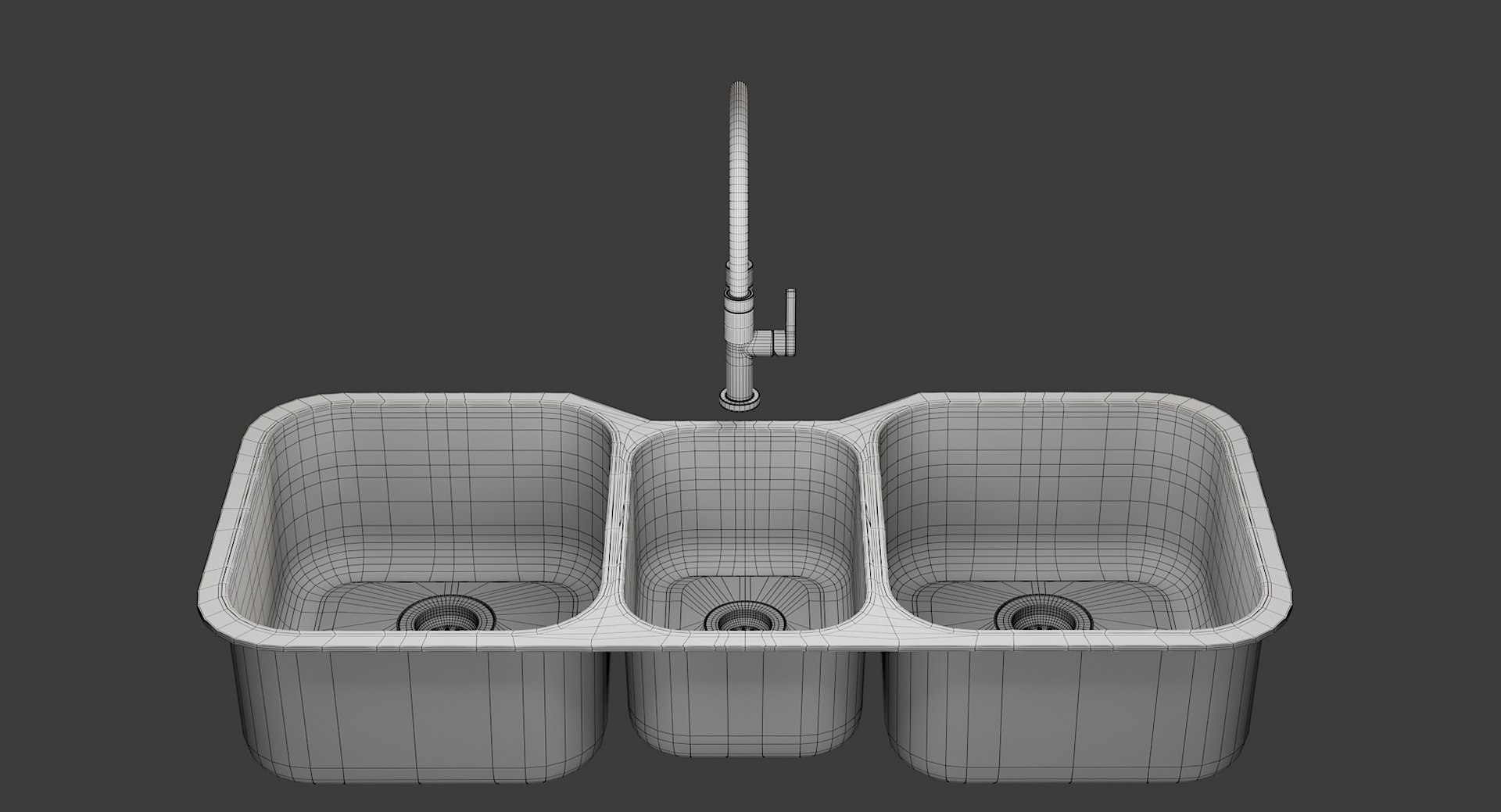 3D Realistic Sink Infinite Mixer - TurboSquid 1436111
