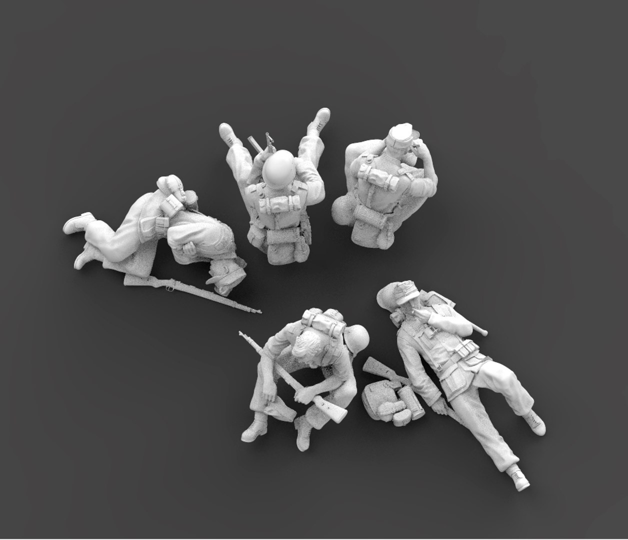 3D German Soldier Model - TurboSquid 1469436