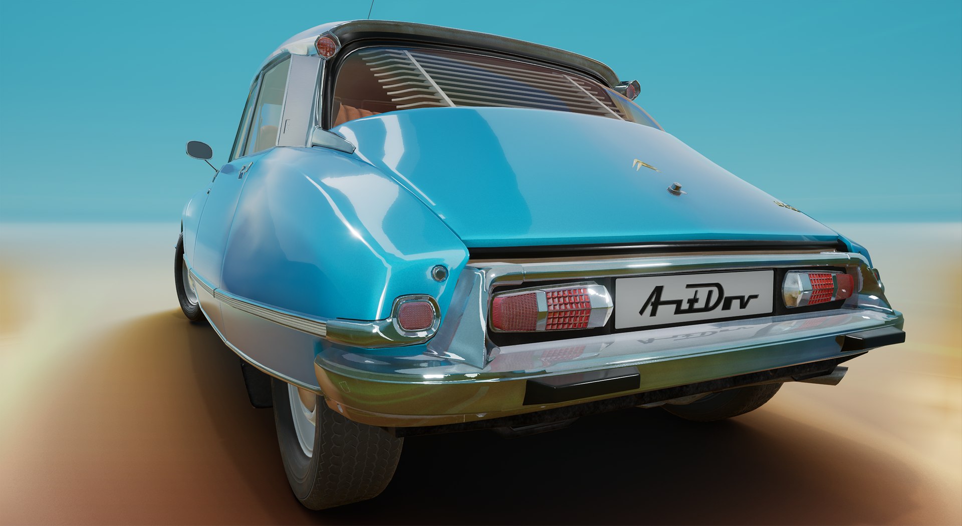 3D Citroen DS Model - TurboSquid 1890842