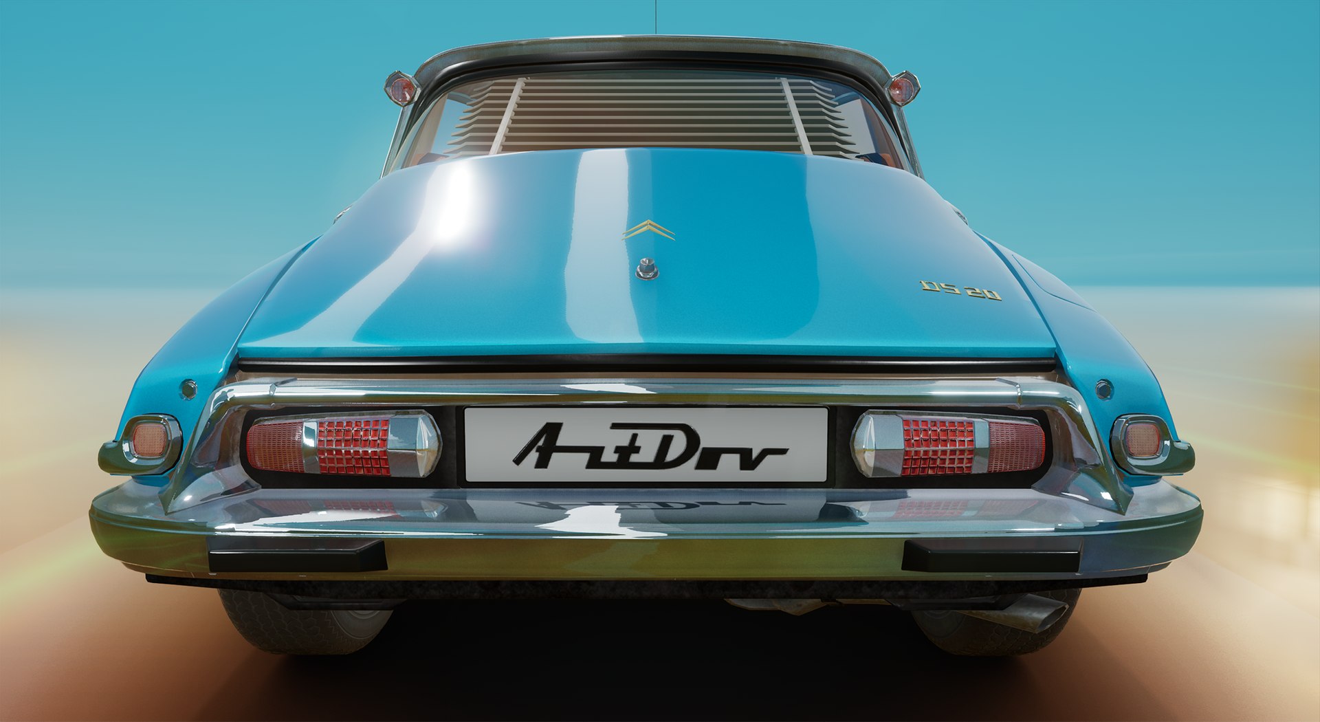 3D Citroen DS Model - TurboSquid 1890842