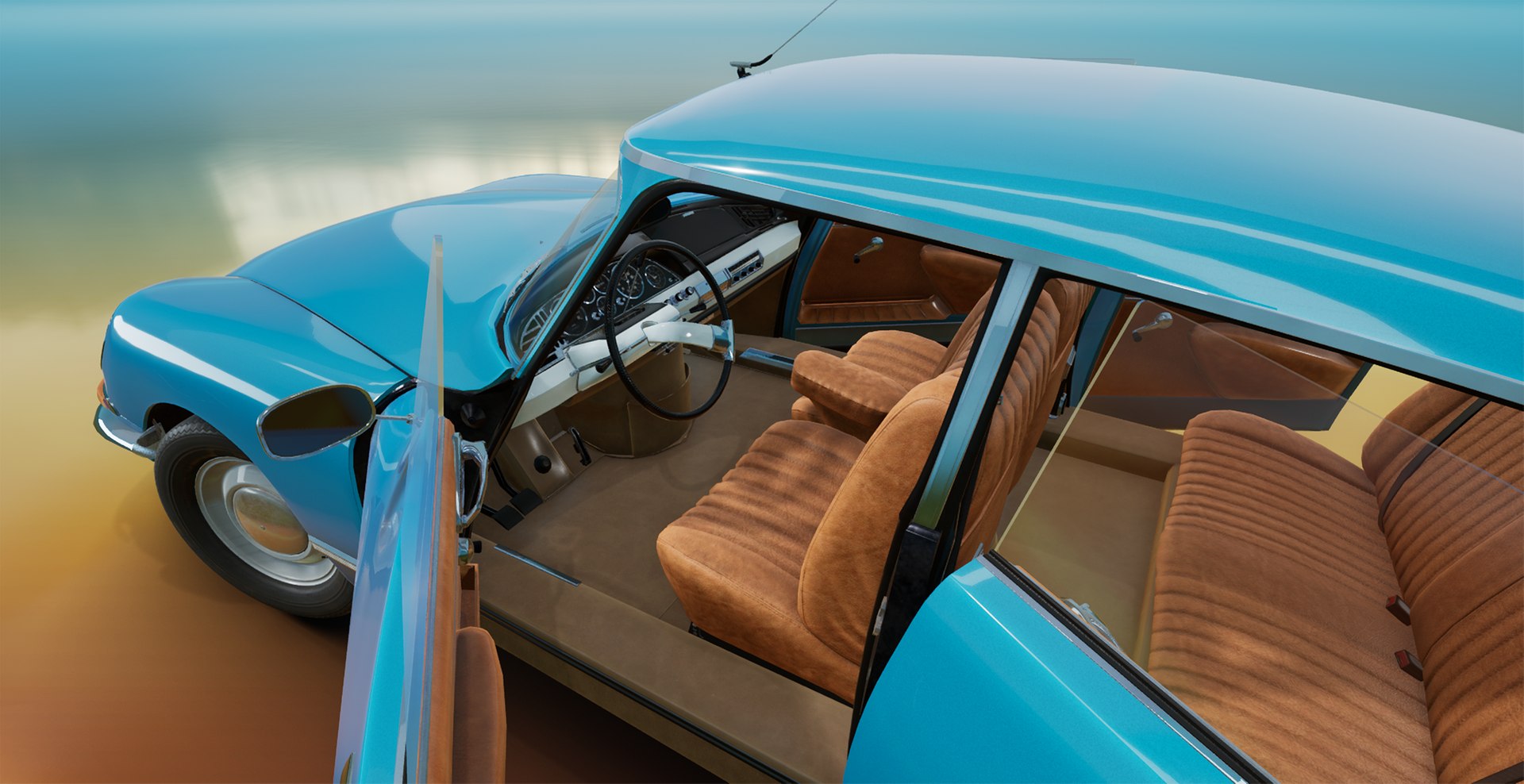 3D Citroen DS Model - TurboSquid 1890842