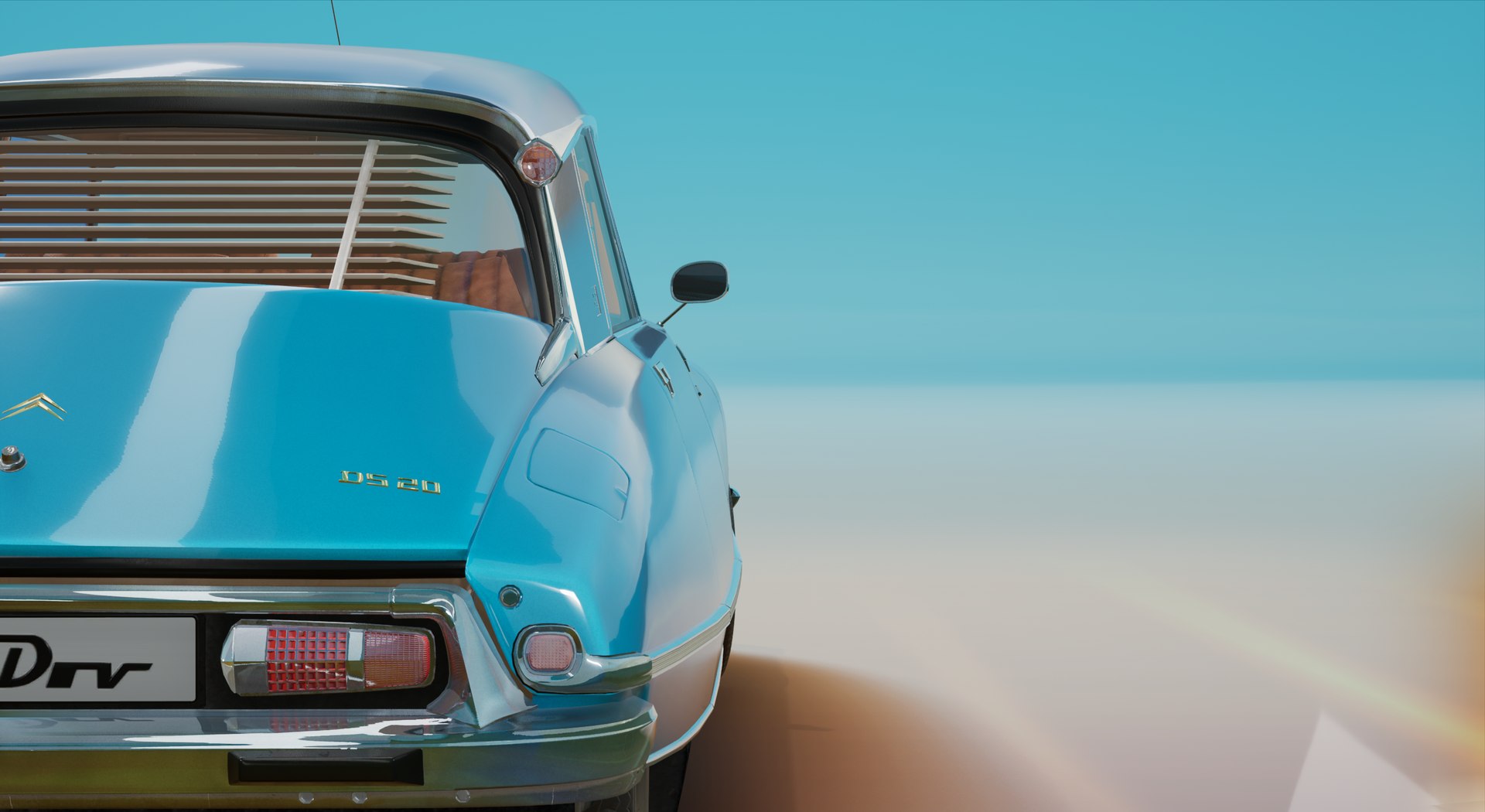 3D Citroen DS Model - TurboSquid 1890842