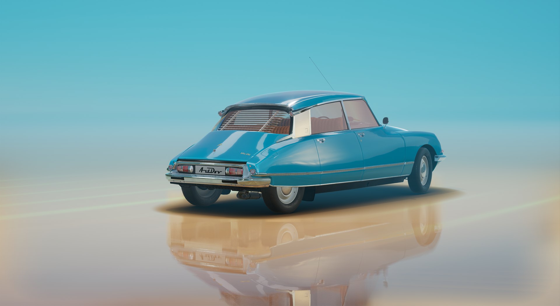 3D Citroen DS Model - TurboSquid 1890842