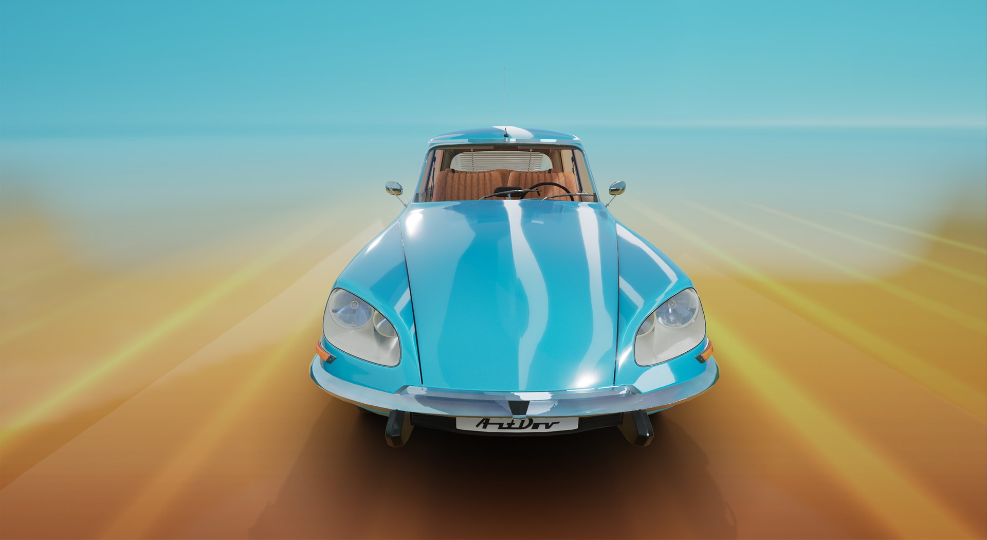 3D Citroen DS Model - TurboSquid 1890842