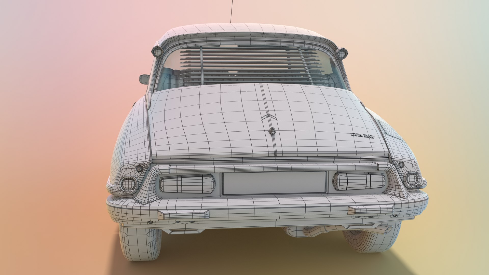 3D Citroen DS Model - TurboSquid 1890842