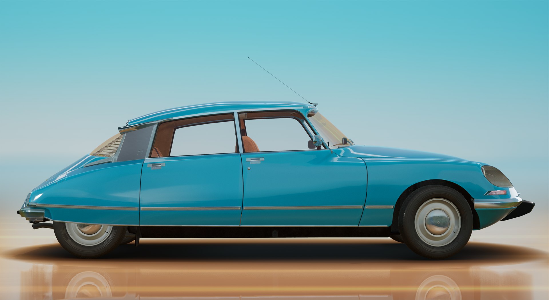 3D Citroen DS model - TurboSquid 1890842