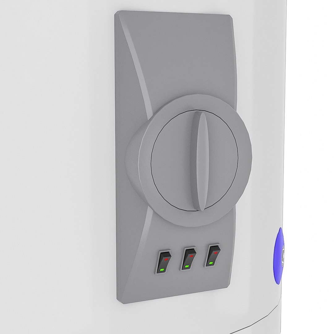 Water Heater 3D Model - TurboSquid 1420561