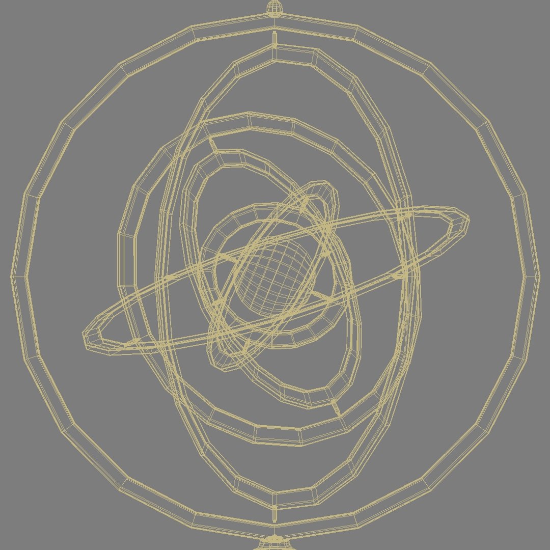 3d barry arteriors copernicus armillary model