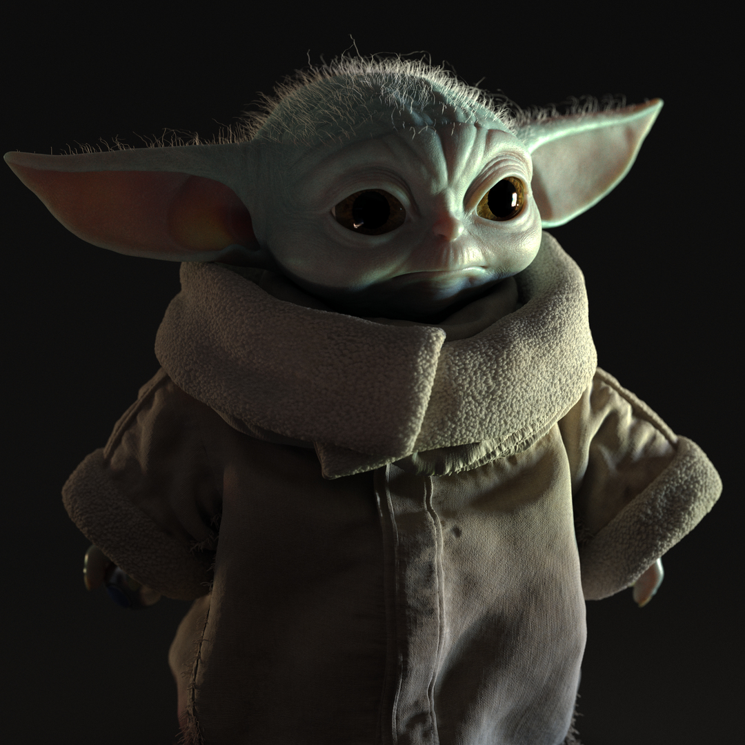 Grogu baby yoda 3D model - TurboSquid 1696479