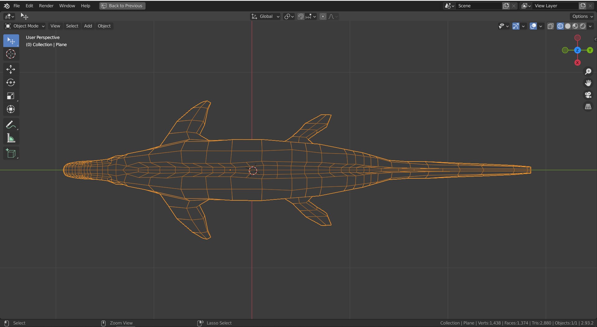 Low-poly Mosasaurus 3D Model - TurboSquid 1777145