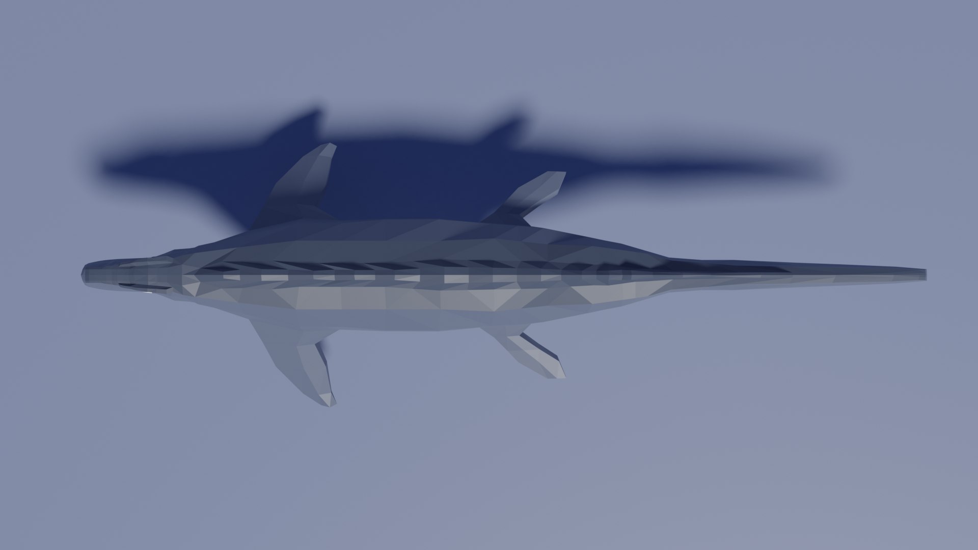 Low-poly Mosasaurus 3D Model - TurboSquid 1777145