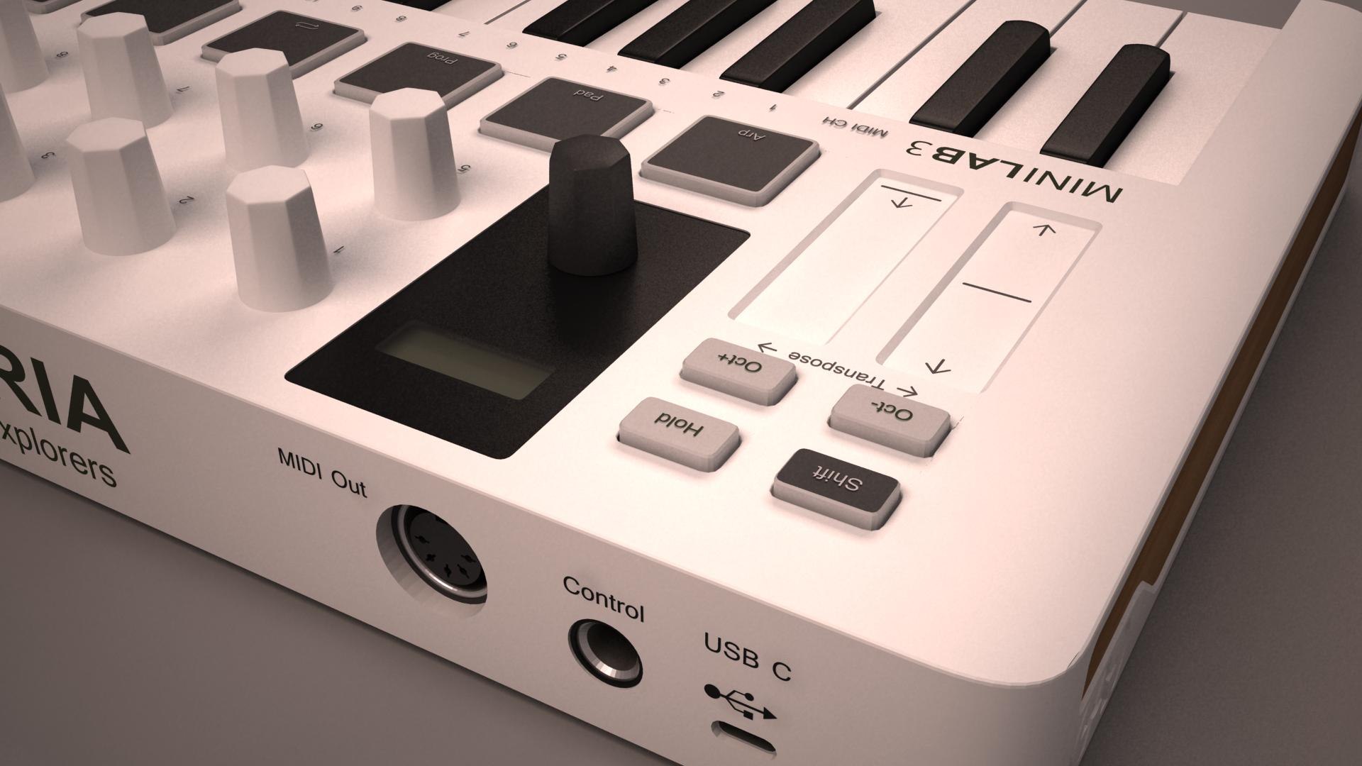 Arturia Minilab3 3D Model - TurboSquid 2201725