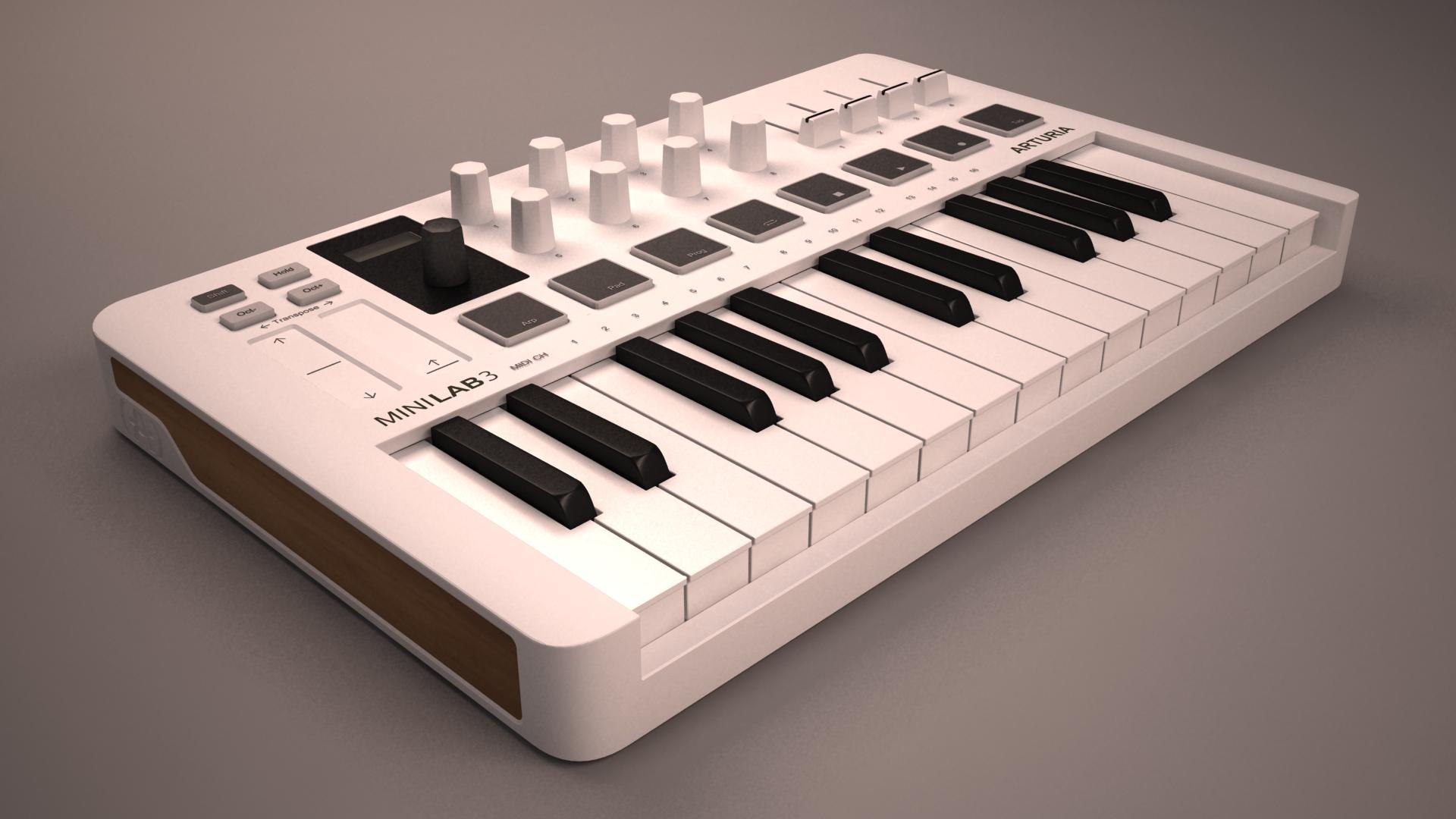 Arturia Minilab3 3D Model - TurboSquid 2201725