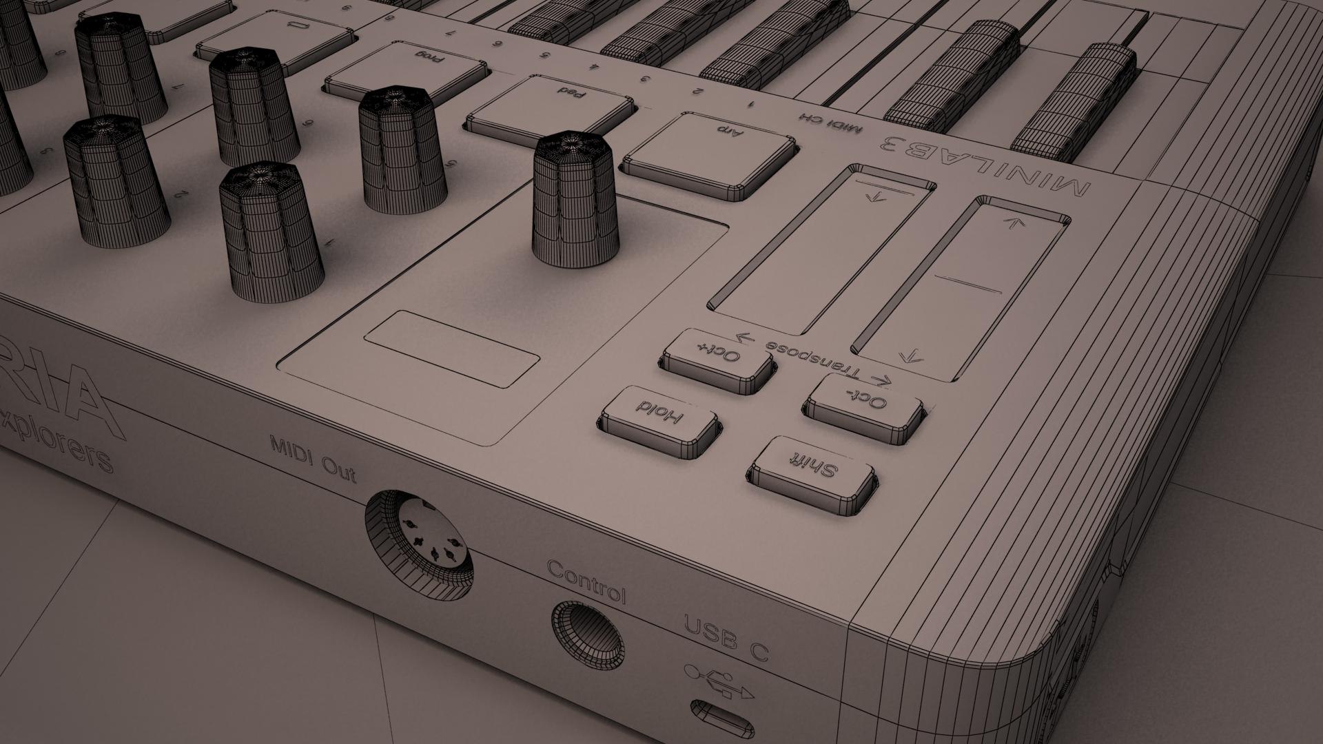 Arturia Minilab3 3D Model - TurboSquid 2201725