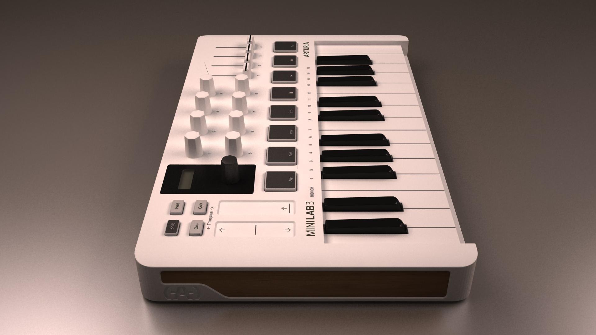 Arturia Minilab3 3D Model - TurboSquid 2201725