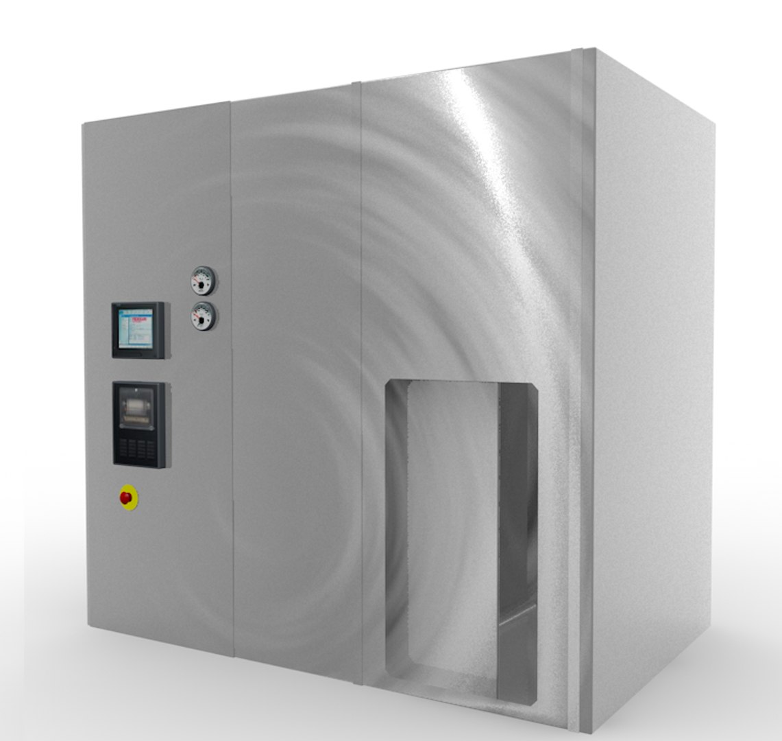 3d Model Of Autoclave Sterilization Pharmaceutical