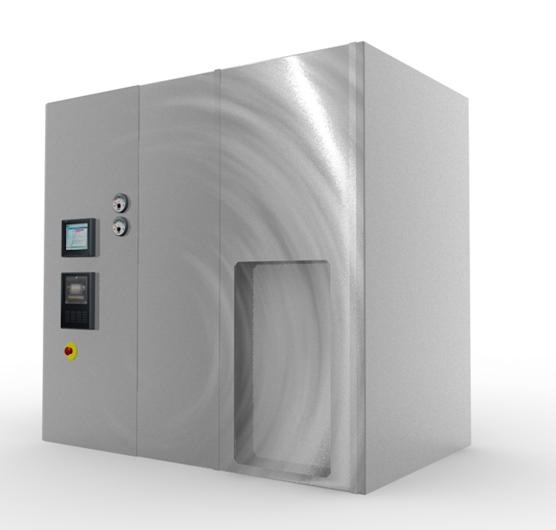 3d Model Of Autoclave Sterilization Pharmaceutical