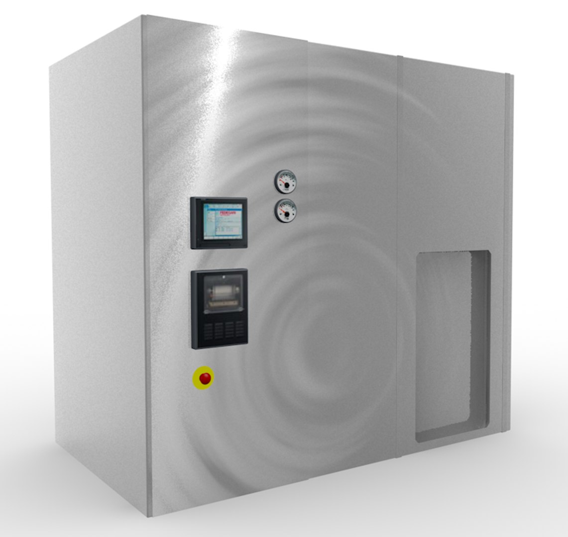 3d Model Of Autoclave Sterilization Pharmaceutical