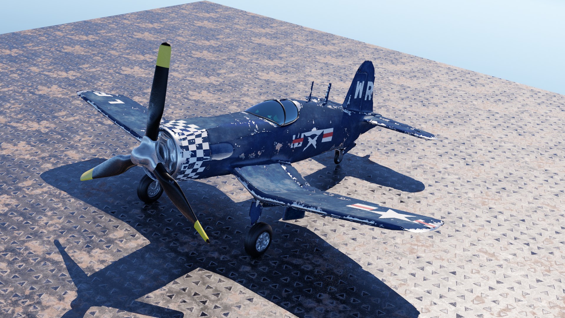 Corsair F4u 3D Model - TurboSquid 2016410