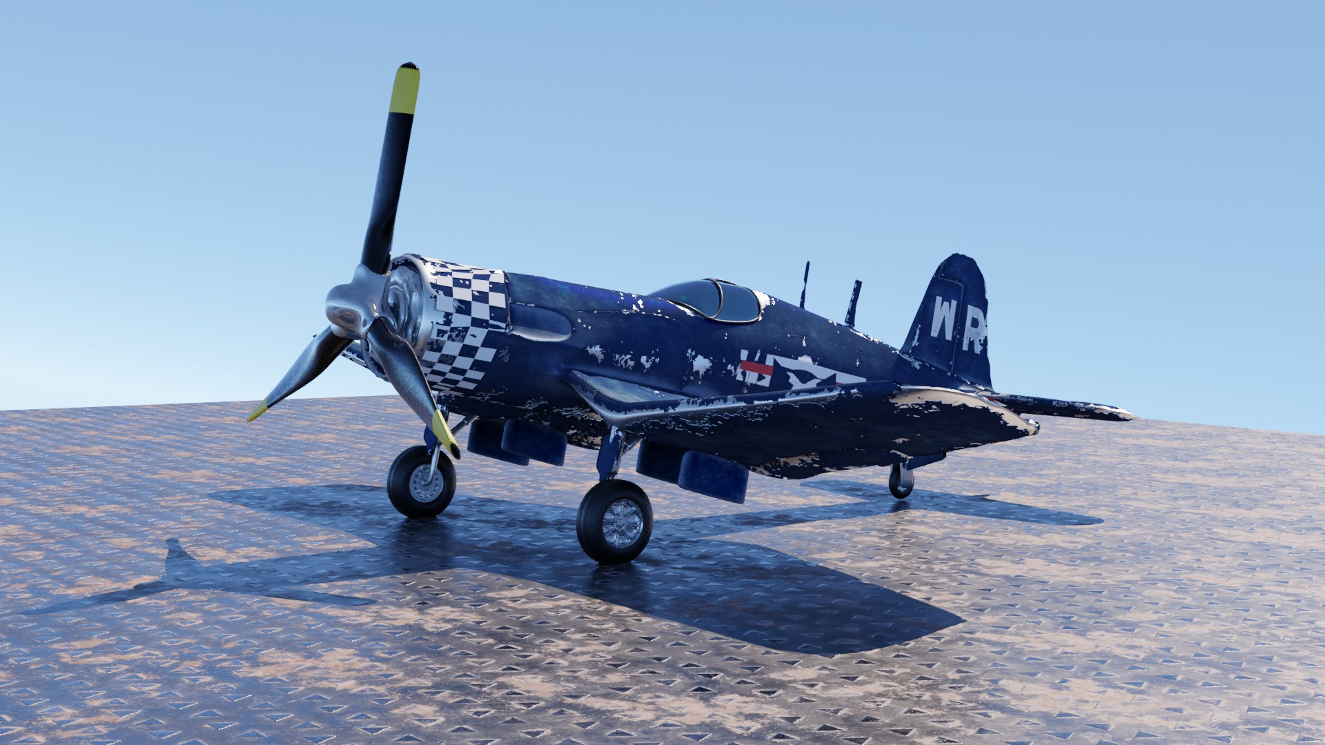 Corsair F4u 3D Model - TurboSquid 2016410