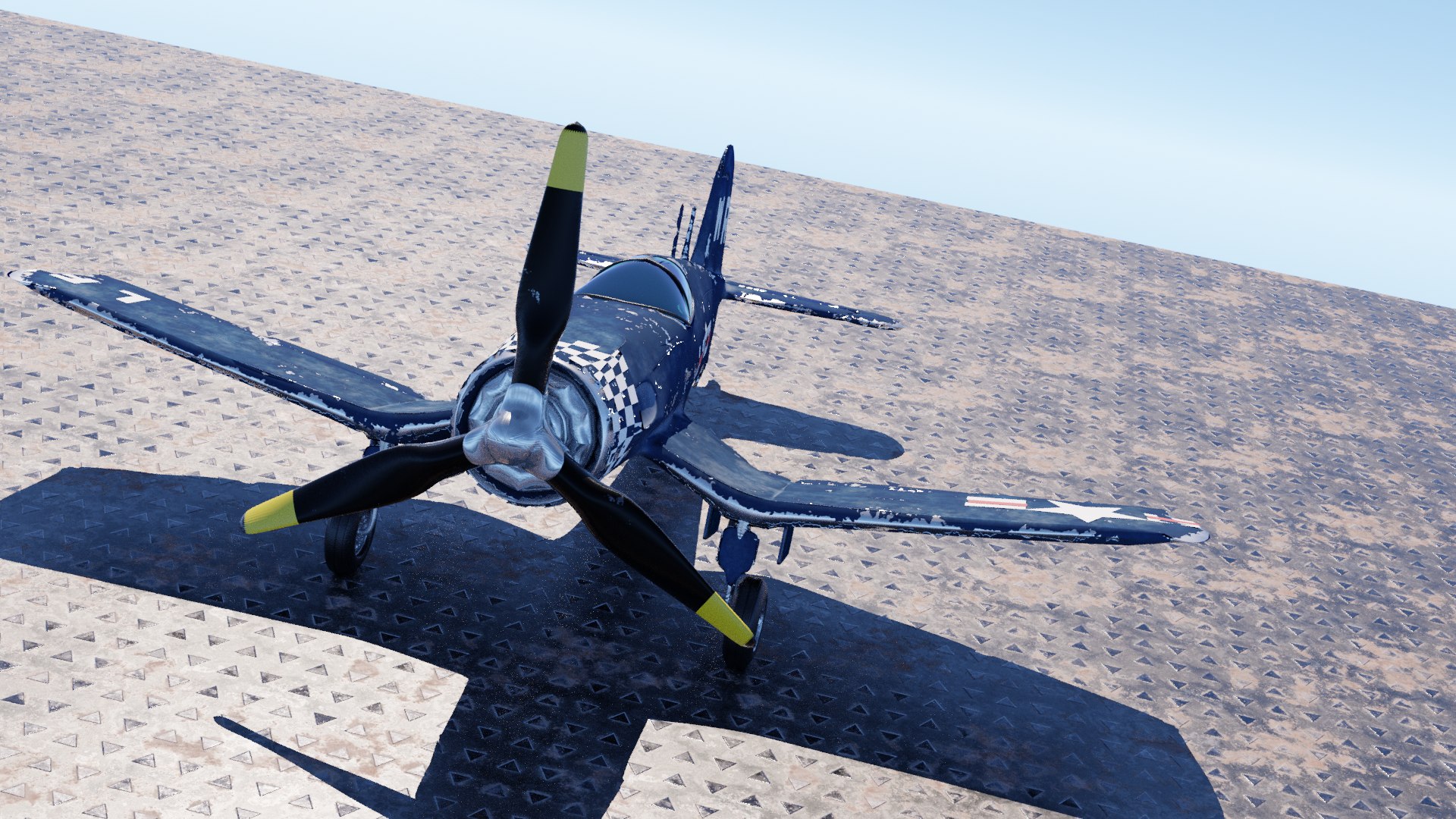 Corsair F4u 3D Model - TurboSquid 2016410