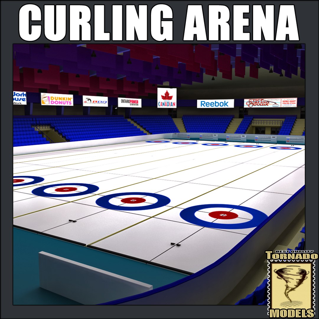 curling arena c4d