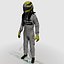 Formula Driver Nico Rosberg 3d Model