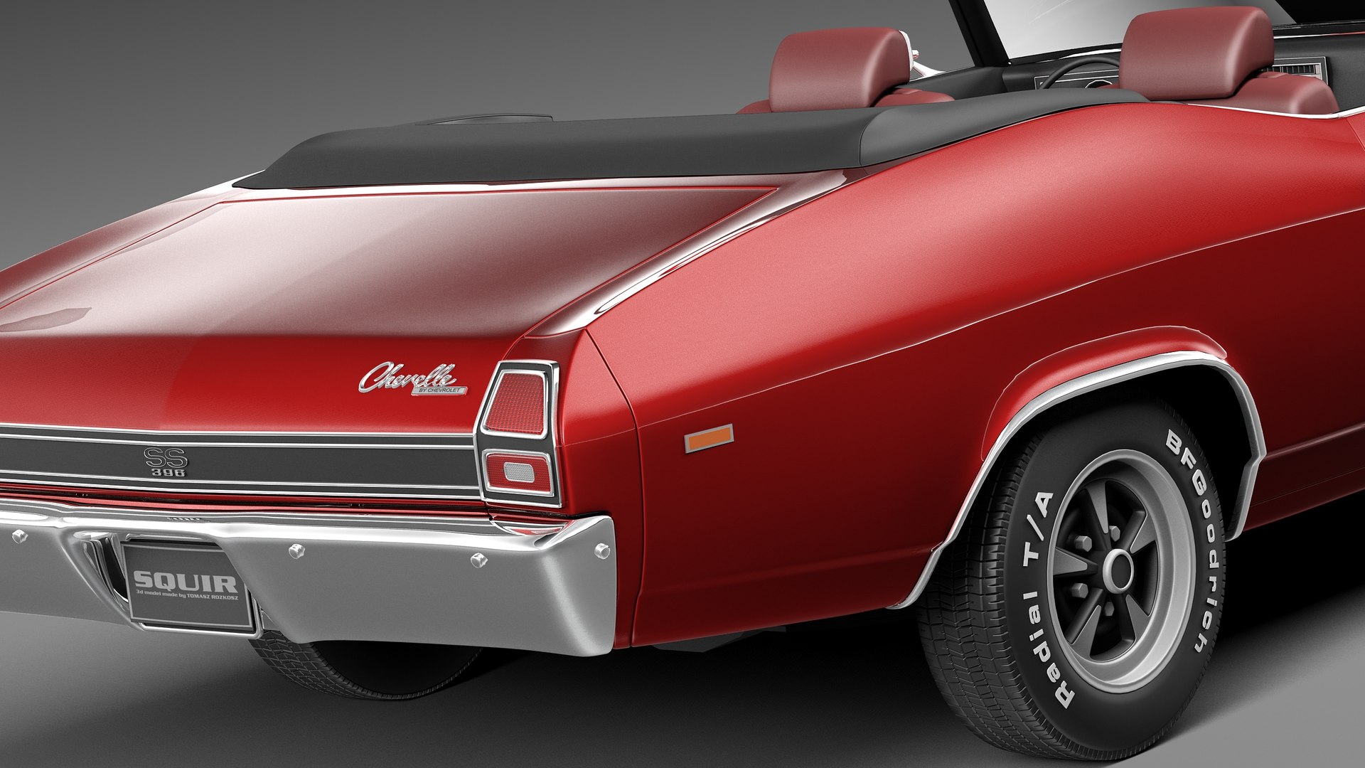 3ds Convertible Chevrolet Chevelle