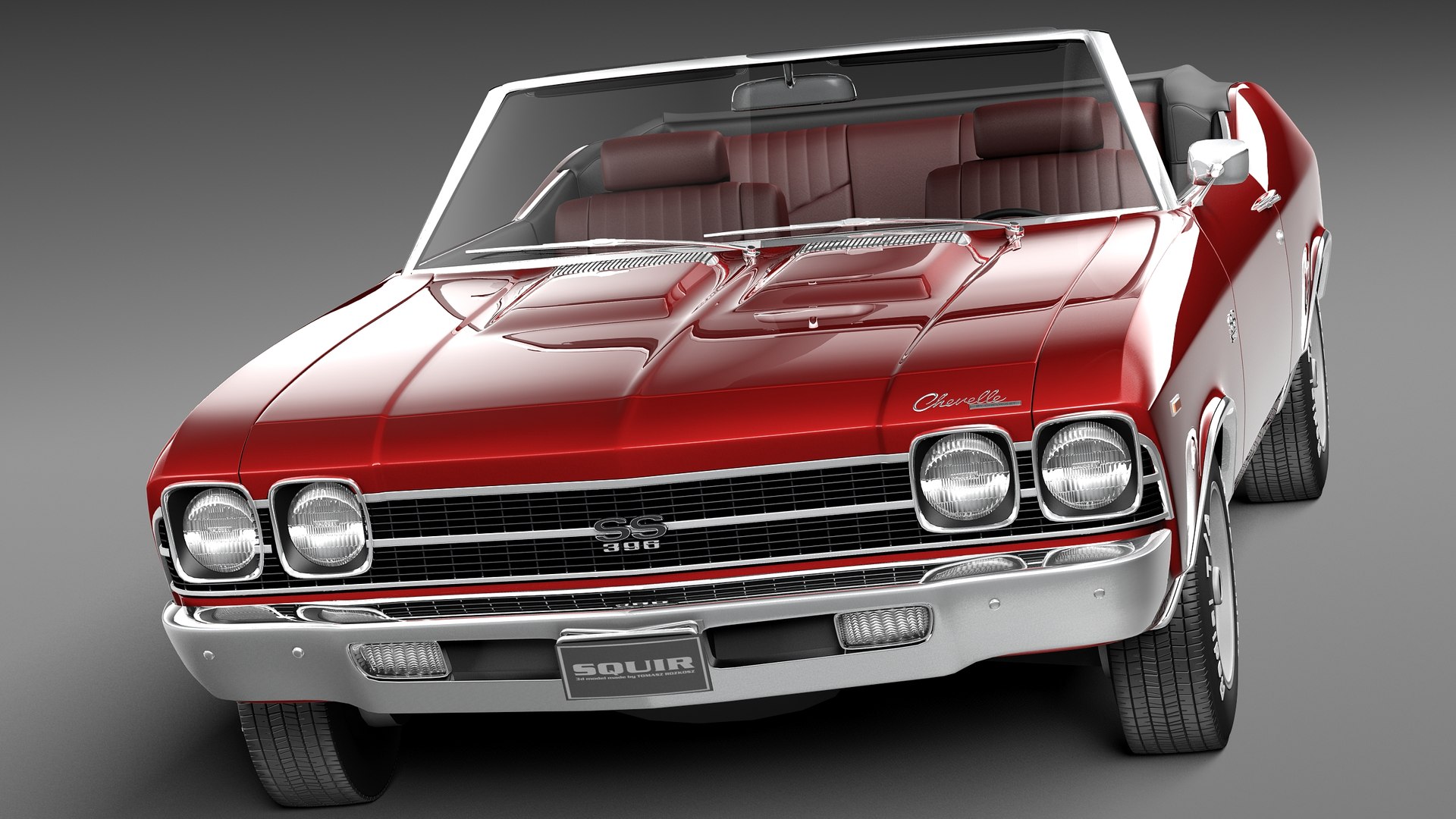 3ds Convertible Chevrolet Chevelle