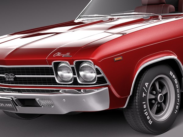 3ds convertible chevrolet chevelle