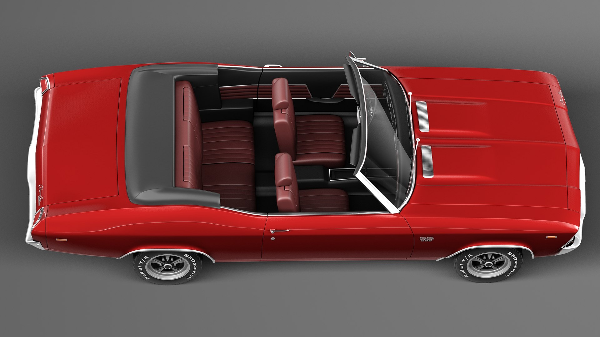 3ds Convertible Chevrolet Chevelle