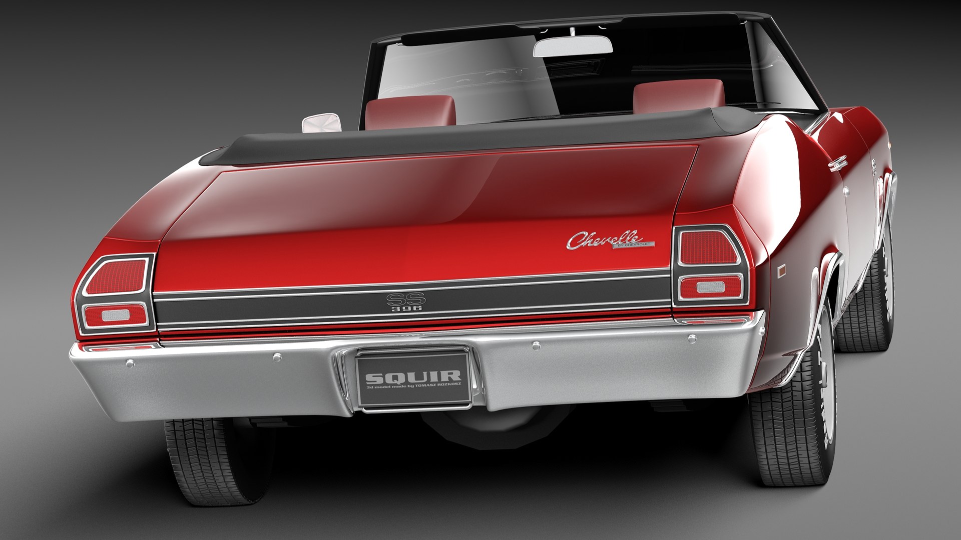 3ds Convertible Chevrolet Chevelle