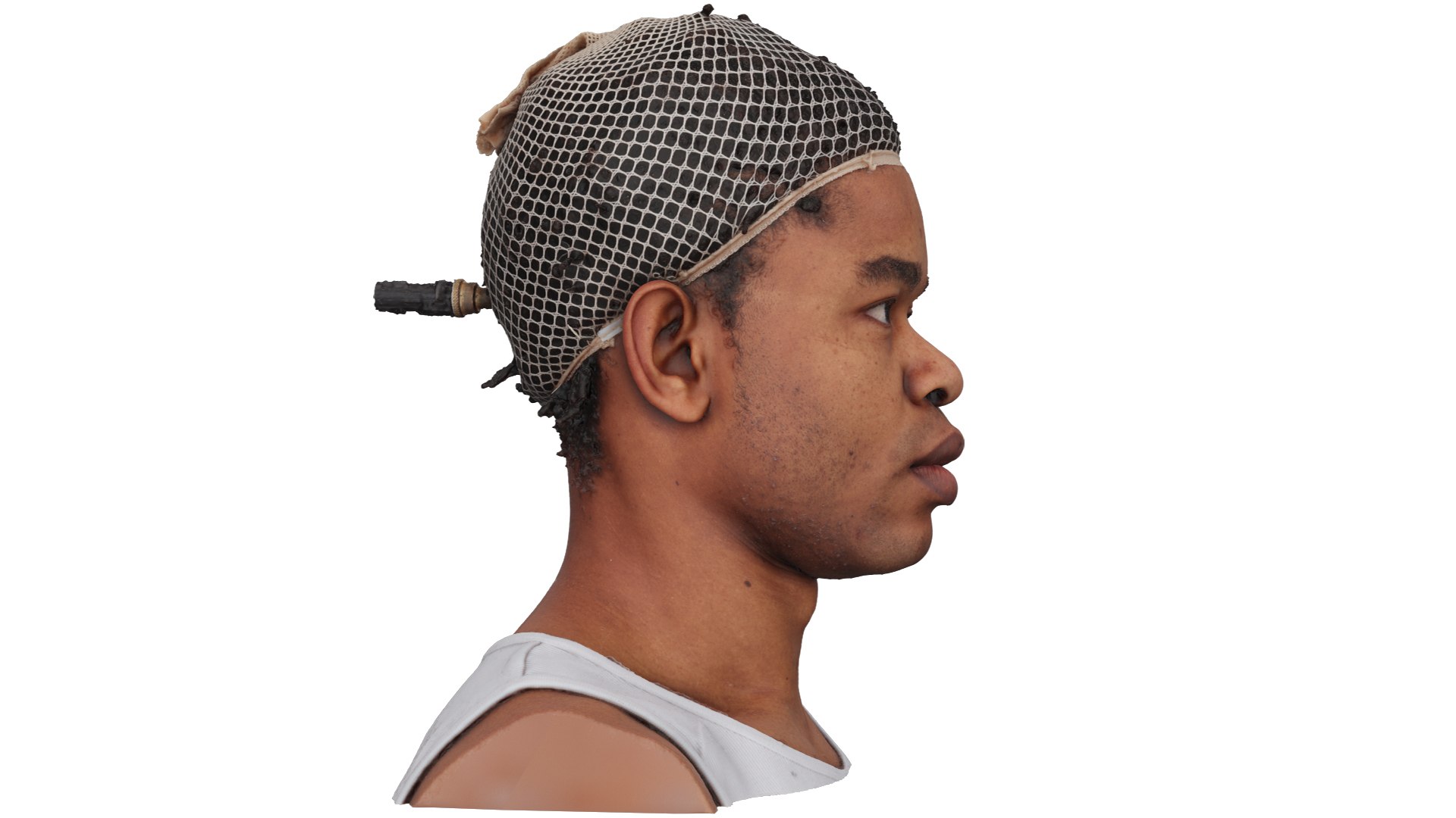 3D Raw Head Scan Denton Allen - TurboSquid 1935850