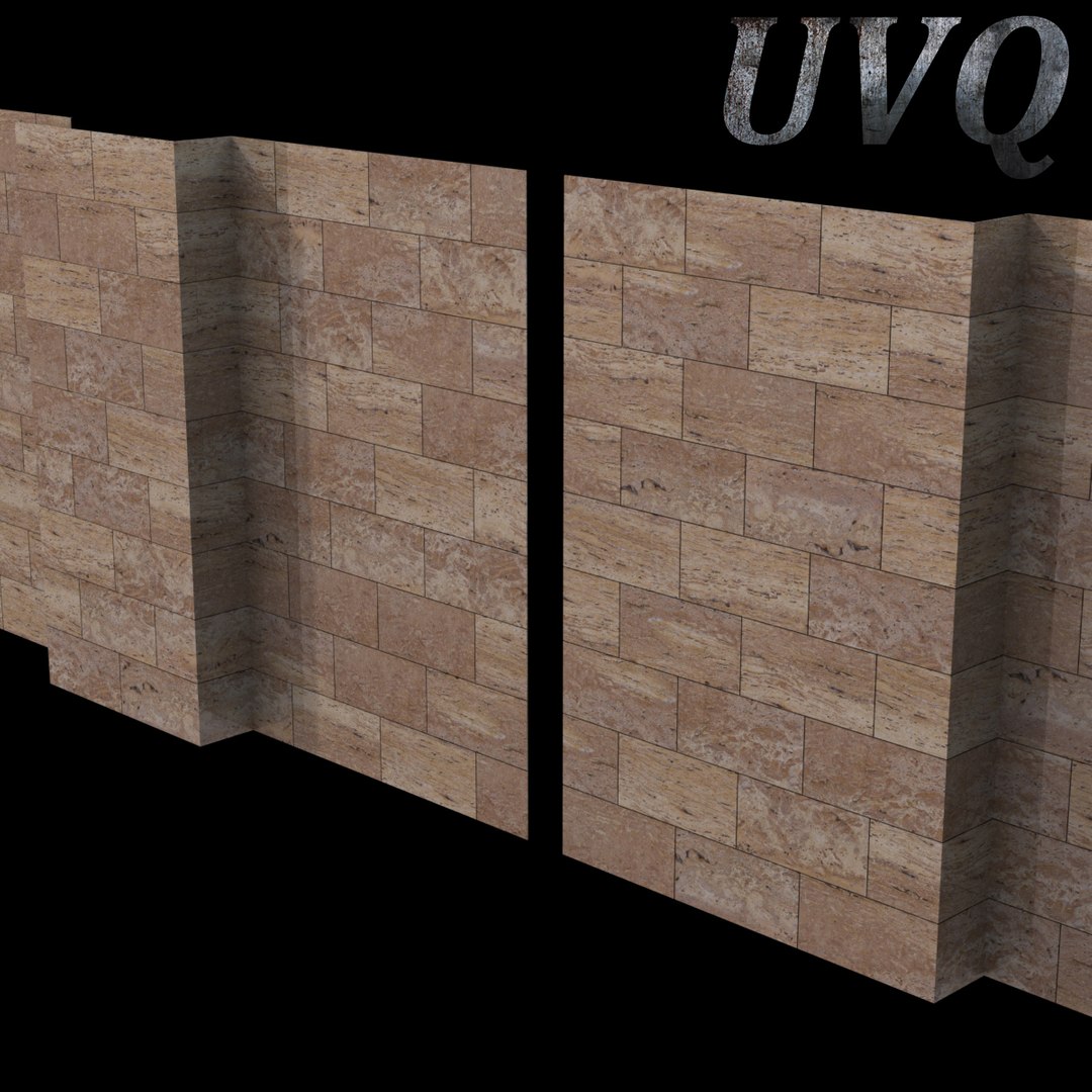 3d Model Of Marble Walls