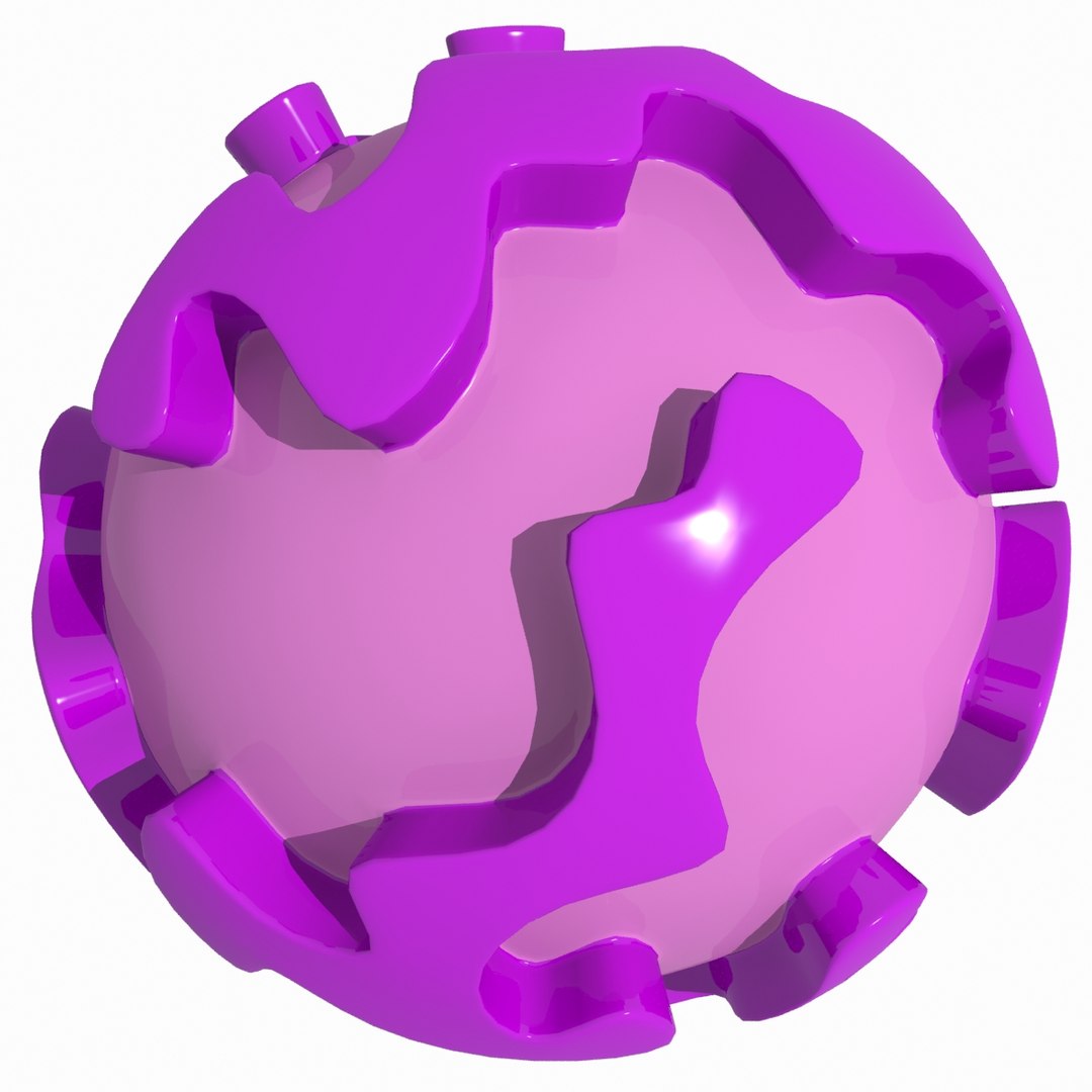 Complex Object 3d Model